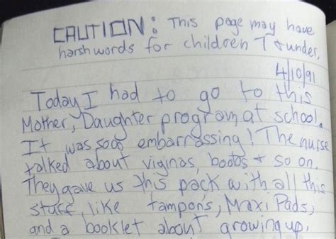 Thesupergreat Fifth Grade Journal Friday Sex Ed