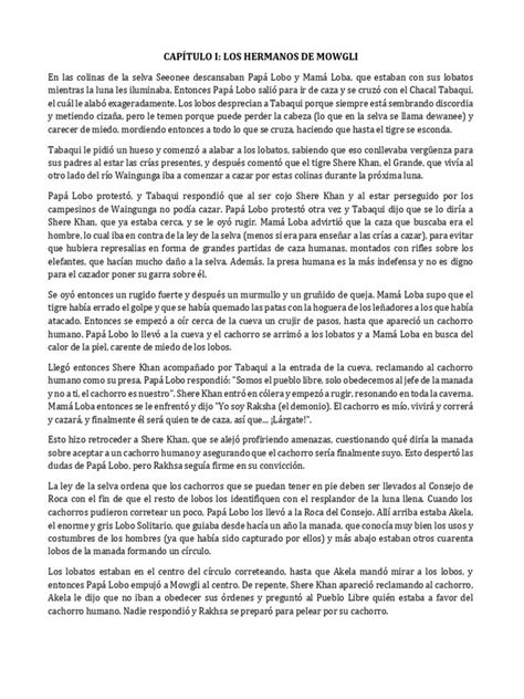 Libro De Las Tierras Vírgenes Resúmenes Gsep Pdf Shere Khan