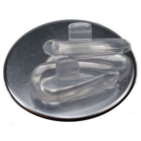 Gms Optical Soft Silicone Nose Pads For Glasses Tear Drop Air Bag