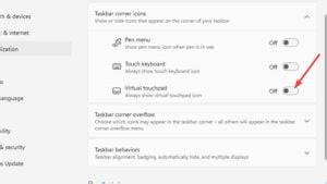 How To Enable Virtual Touchpad On Windows PCNight