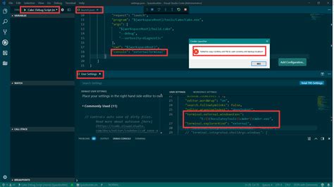 Error Failed To Copy ConEmu Xml File To User Conemu Xml Backup