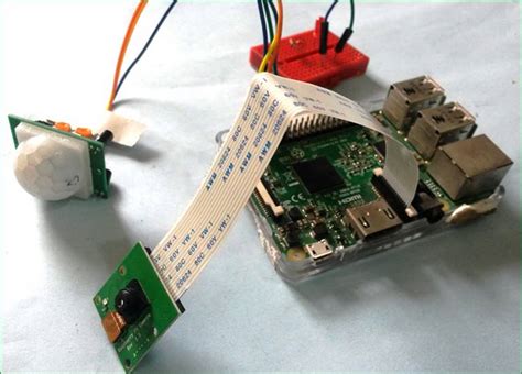 iot based raspberry pi home security system with email alert using pi