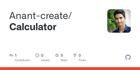 GitHub Anant Create Calculator GitHub Anant Create Calculator