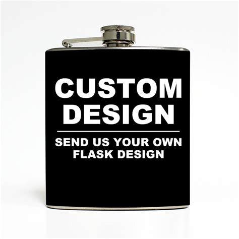 custom whiskey flask create your own flask design