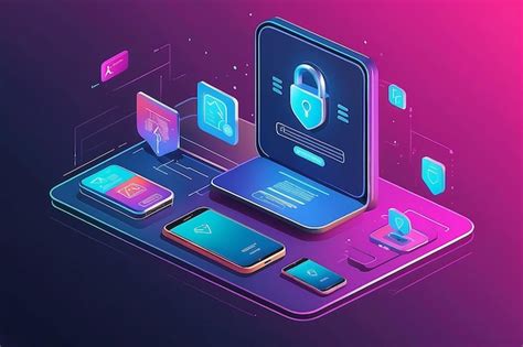 Premium Photo Two Factor Authentication Concept Illustration