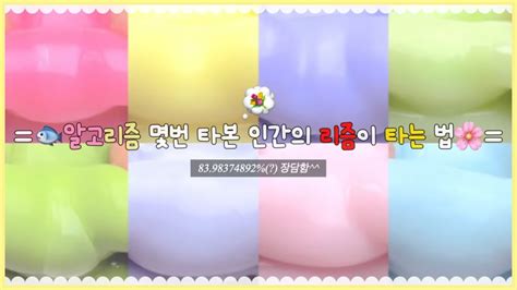 먀먀먀ㅑ먀먀ㅑ먀먀먀먐 알고리즘 Youtube