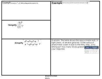 Multiply And Divide Monomials Notes By Barefoot Besties TPT