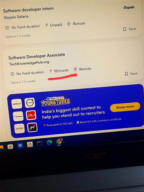 vinit kumar on linkedin ₹ 15 mnth 🤑🤑 really internships should help us grow but why is unpaid…