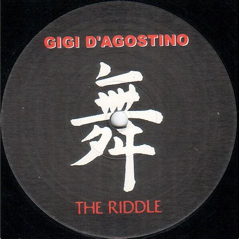 Gigi Dagostino The Riddle Vinyl 12 2000 De Original Hhv