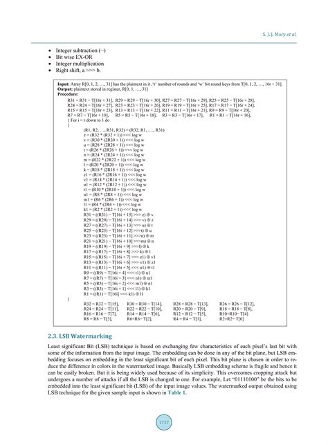 novel scheme for compressed image authentication using lsb watermarking