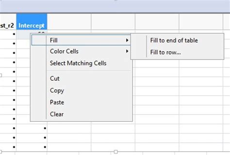 Solved Jsl Fill To End Of Table Using First Row Value Jmp User Community