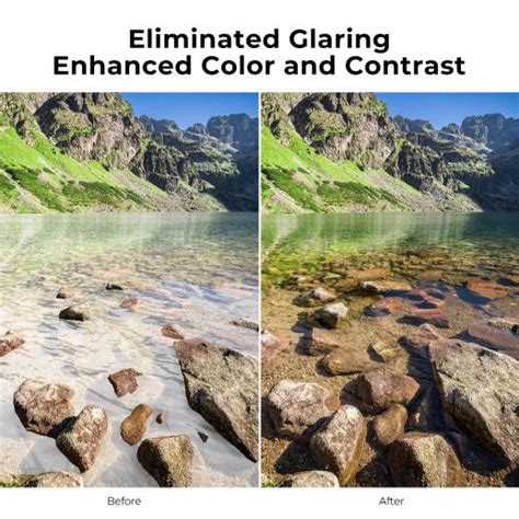 82mm Circular Polarizing Filter Ultra Thin Kentfaith