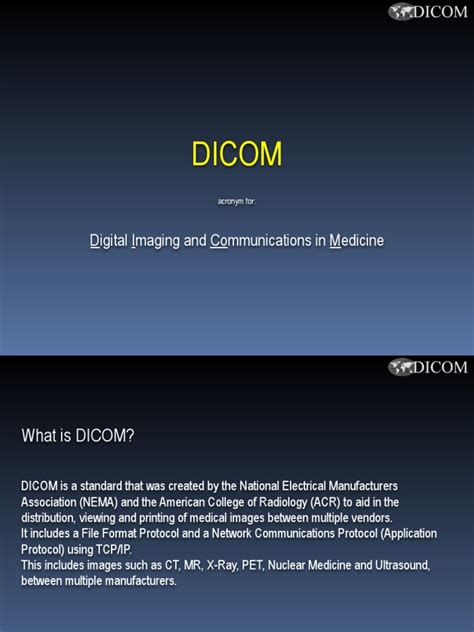 01 Dicom Pdf Computer Standards Computer Architecture
