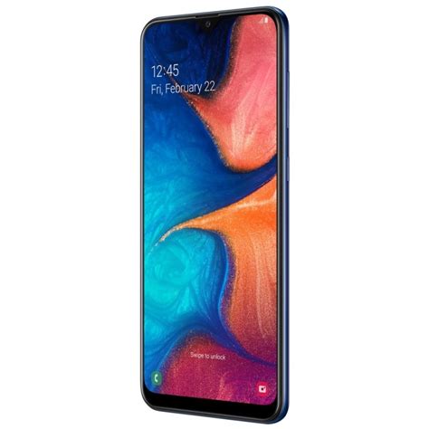 Samsung Galaxy A Bleu Smartphone Samsung Tunisianet