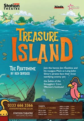 Treasure Island The Pantomime At HIADS Station Theatre Event Tickets From TicketSource