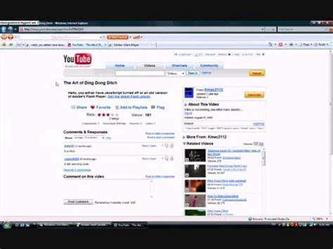 Youtube Error YouTube