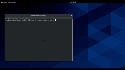 Rhcsa V8 Practice Session Boot Systems Into Different Targets Manually