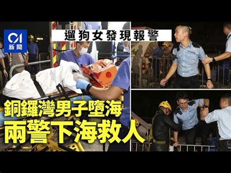 銅鑼灣避風塘男子跌落海 遛狗女拋救生圈兼報警 2警下海救人01新聞消防小艇水泡救護告士打道遛狗 YouTube
