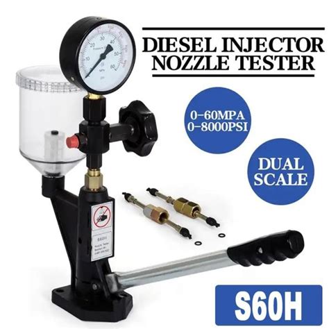 Jual Injector Diesel Tester Tes Injektor Cr C V2 Common Rail Injector Tester Tool S60h Nozzle
