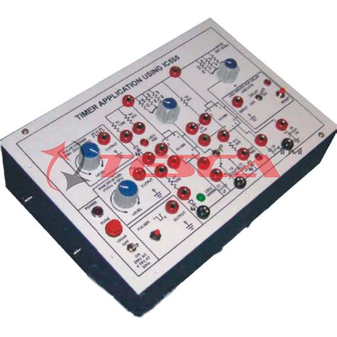 Timer Applications Ic 555 No 2 With Power Supply