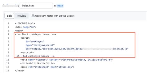 How To Add Cookie Banner On An Html Website Cookieyes