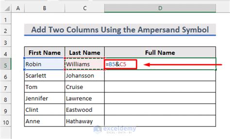 How To Add Two Columns In Excel Easy Methods ExcelDemy