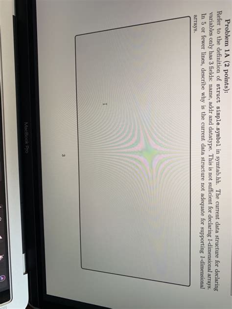 Problem 1 Declaring 1 Dimensional Arrays 10 Points