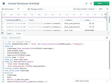 Tutorial Shape Host System Metrics Observability Cloud Documentation
