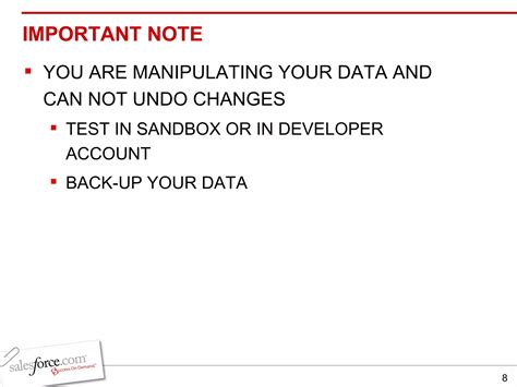 Salesforce Excel Connector Presentation Pot