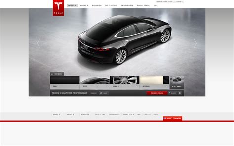 Tesla Configurator Ethan Daniels Web Portfolio 2023