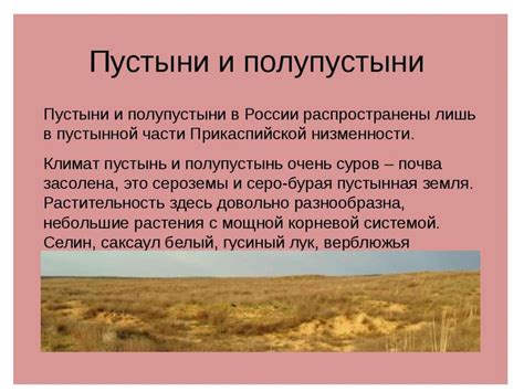 Пустыни и полупустыни презентация онлайн