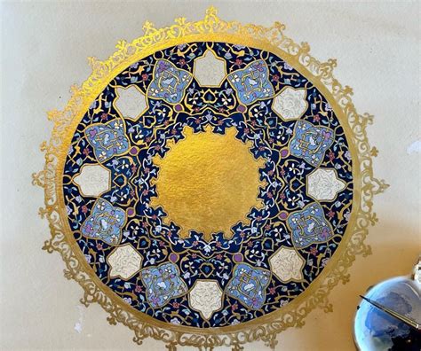 گالری آثار تذهیب امیلی واشنگتن از انگلیس