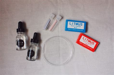 Made Up Curiosity The Litmus Paper Experiment