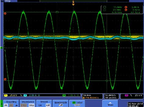 Measured V PV Ch I PV Ch and I grid Ch with a Ω load Download Scientific