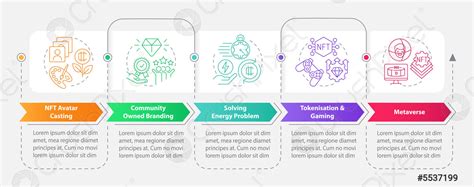 Current Nft Trends Rectangle Infographic Template Stock Vector 5537199 Crushpixel