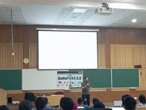 Ajay Kumar Dewangan On Linkedin Delhifoss Iitdelhi Opensource
