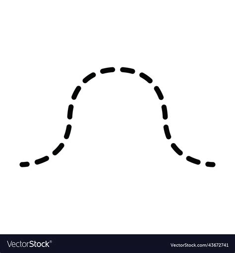 Prewriting Tracing Lines And Curve Shapes Element Vector Image