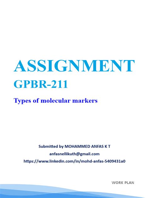 Types Of Molecular Markers Pdf Microsatellite Nucleotides