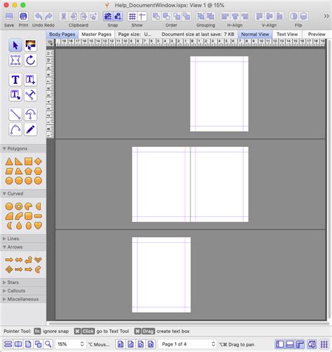 About The Document Window