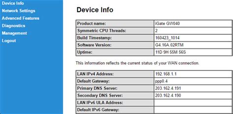 Cách đăng nhập iGate GW040 GPON ONT của VNPT Đổi mật khẩu WiFi iGate VNPT