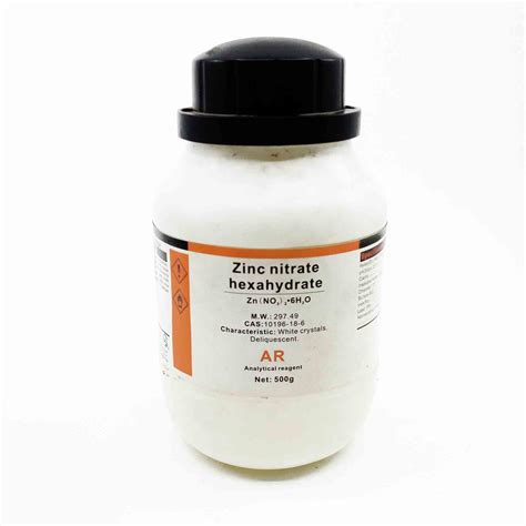 Zinc Nitrate Hexahydrate Simmyfranks