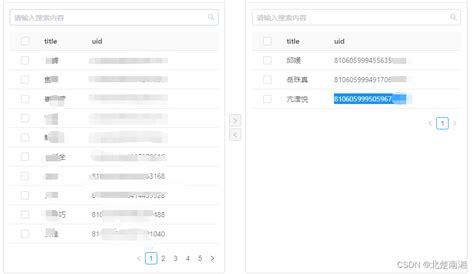 Antdesign 穿梭框transfer如何绑定右侧框数据给ant穿梭框右侧数据如果没有选中做提示 Csdn博客