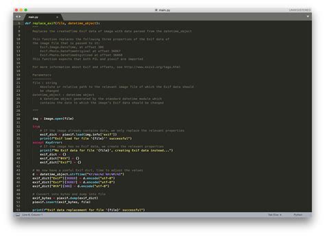replacing exif data with python a while back i had the sensibility to