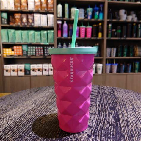 스타벅스 핑크 파인애플 텀블러
