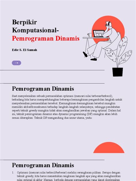 Pemrograman Dinamis Pdf