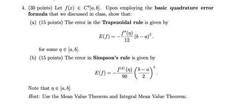 Solved Points Let F X C A B Upon Employing The Chegg Com