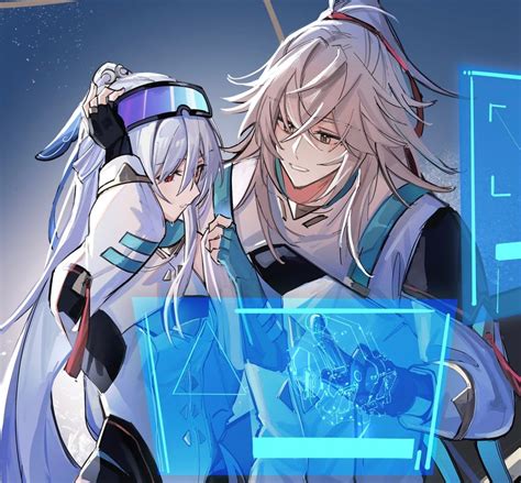 Jingliu And Jing Yuan Honkai And More Drawn By Shuijue Danbooru