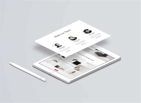 Free Ui Isometric Devices Mockup Psd