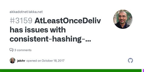 Atleastoncedeliveryreceiveactor Has Issues With Consistent Hashing Group Routers · Issue 3159