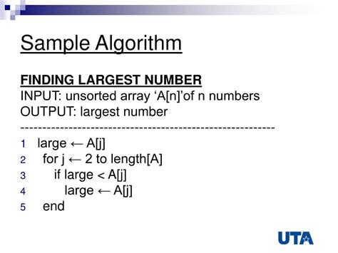 Ppt Cse 5311 Design And Analysis Of Algorithms Powerpoint Presentation Id5730116